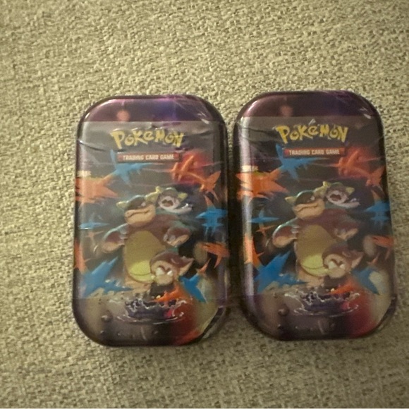 Pokemon | Games | Pokemon Colorful Trading Card Tins | Poshmark